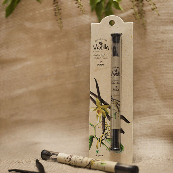Order Natural Vanilla Bean | Buy Vanilla Pods Online India – Goodness ...