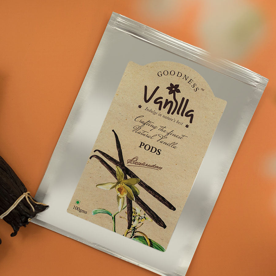 Order Natural Vanilla Bean | Buy Vanilla Pods Online India – Goodness ...